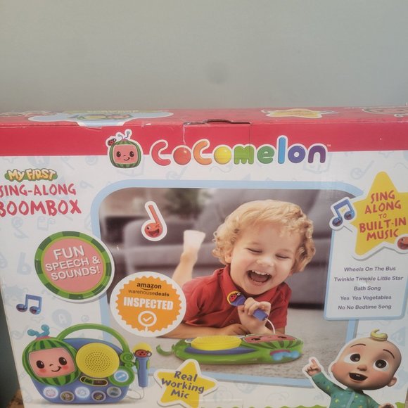 CoComelon | Toys | Cocomelon My First Singalong Toddler Boombox With ...